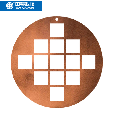 中镜科仪 国产支撑型平行铜网 （不带碳膜）透射电镜TEM载网